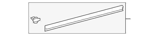 67855-0T010 - Lower Weather-Strip - 2009-2015 Toyota Venza | OEM ...