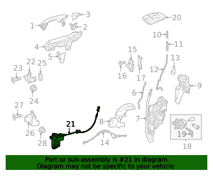 213-760-04-00 - Power Actuator 2017-2023 Mercedes-Benz | Mercedes-Benz ...