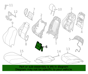 000-910-82-10 - Lumbar Support 2020-2023 Mercedes-Benz | Mercedes-Benz ...