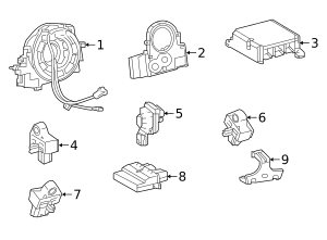 2022-2023 Toyota Clock Spring 84308-0A020 | OEM Parts Online