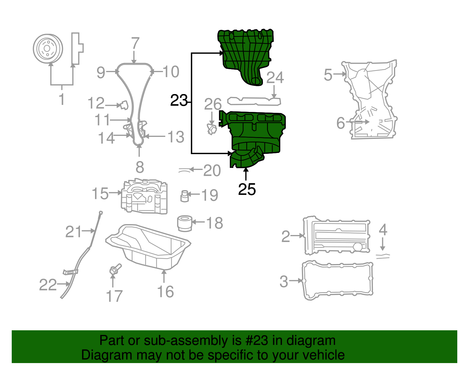 2007-2017 Mopar Intake Manifold 04884495AK | Mopar Parts Canada