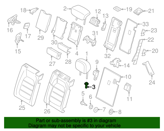 2015-2022 Porsche Macan Headrest Guide 5G0-886-920-D-OP1 | Porsche Marin