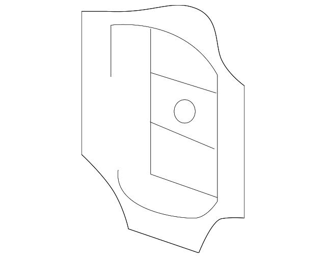 2011-2020 Toyota Sienna Bumper Bracket 58323-08020 | Toyota Parts Center