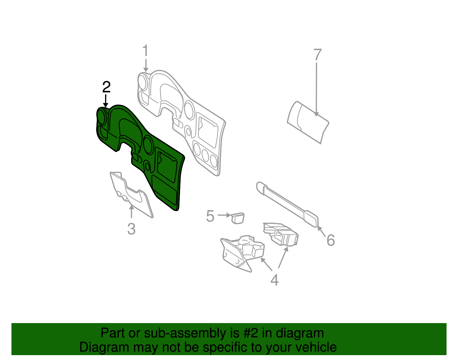 2003-2006 Ford Expedition Cluster Panel 2L1Z-78044D70-NAA | OEM Parts ...