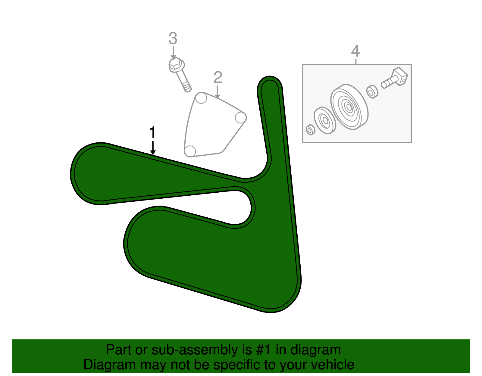 2007-2021 Nissan Serpentine Belt 11720-ET00A | Team Nissan Inc.