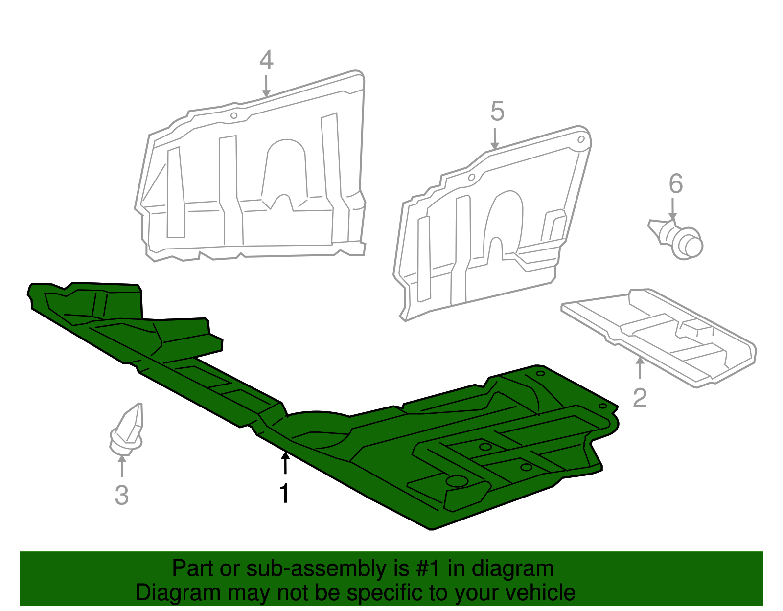 2006-2011 Toyota RAV4 Splash Shield 51410-42050 | Toyota Parts Center