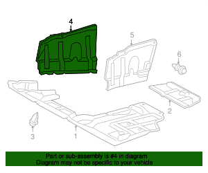 2006-2018 Toyota RAV4 Side Cover 51443-0R010 | Toyota Parts Center