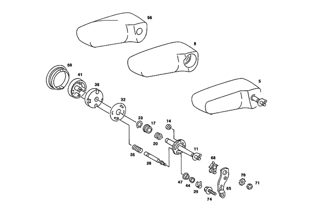 201-970-00-62 - Reinforcement Plate 1955-1993 Mercedes-Benz | Mercedes ...