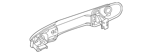 2021-2023 Toyota Venza Exterior Door Handle 69210-K0010-B4 | Toyota ...