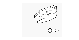 Genuine Toyota Handle, Inside part# 69205-33140-C0 for 2018-2025 Toyota ...