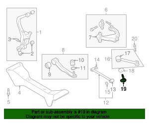 2001-2009 Kia Bolt Assembly Trailing A 55227 3K000 | TascaParts.com