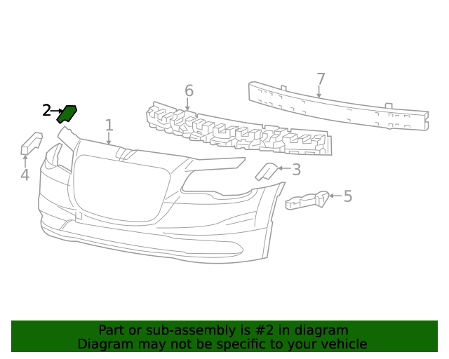 2011-2023 Chrysler 300 Upper Bracket - Passenger Side (RH) 57010744AF ...