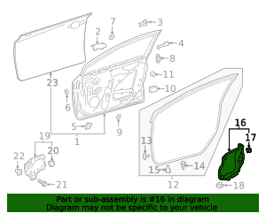 67832-02370 - Water Deflector - 2019-2023 Toyota Corolla | OEM Genuine ...