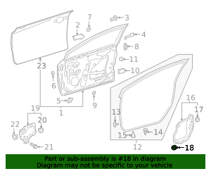 67869-0E010 - Door Access Cover Clip - 2018-2022 Toyota | OEM Genuine ...