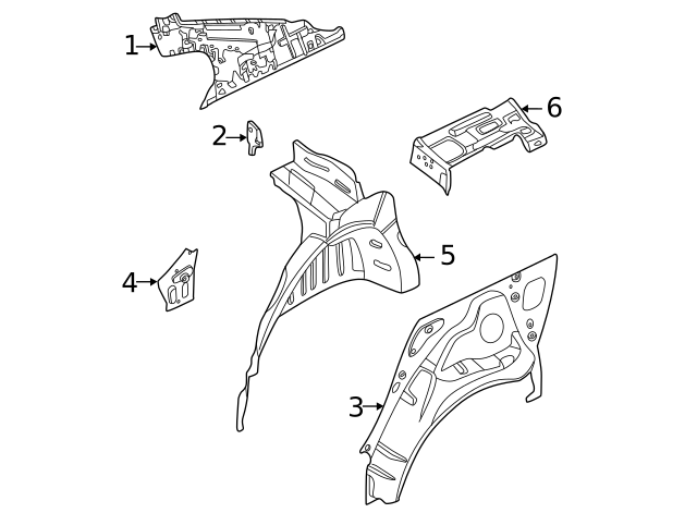 2020-2024 Nissan Versa Shelf Extension G9431-5EFMA | Temecula Nissan Parts