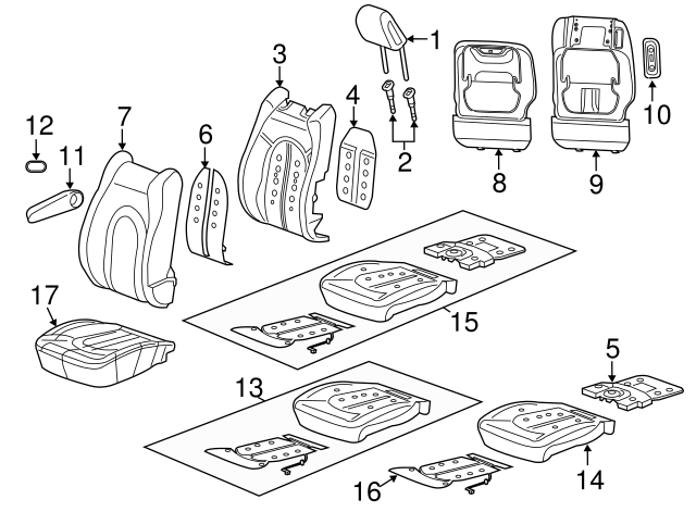 2021 Chrysler Armrest 6RP63PD2AD | Mopar Parts Canada