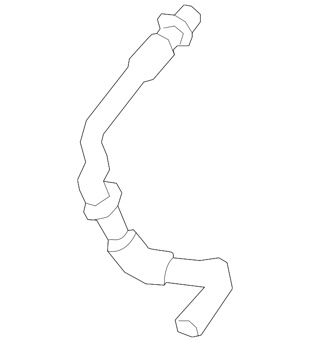 2019-2021 Volvo Outlet Hose 32222716 | TascaParts.com