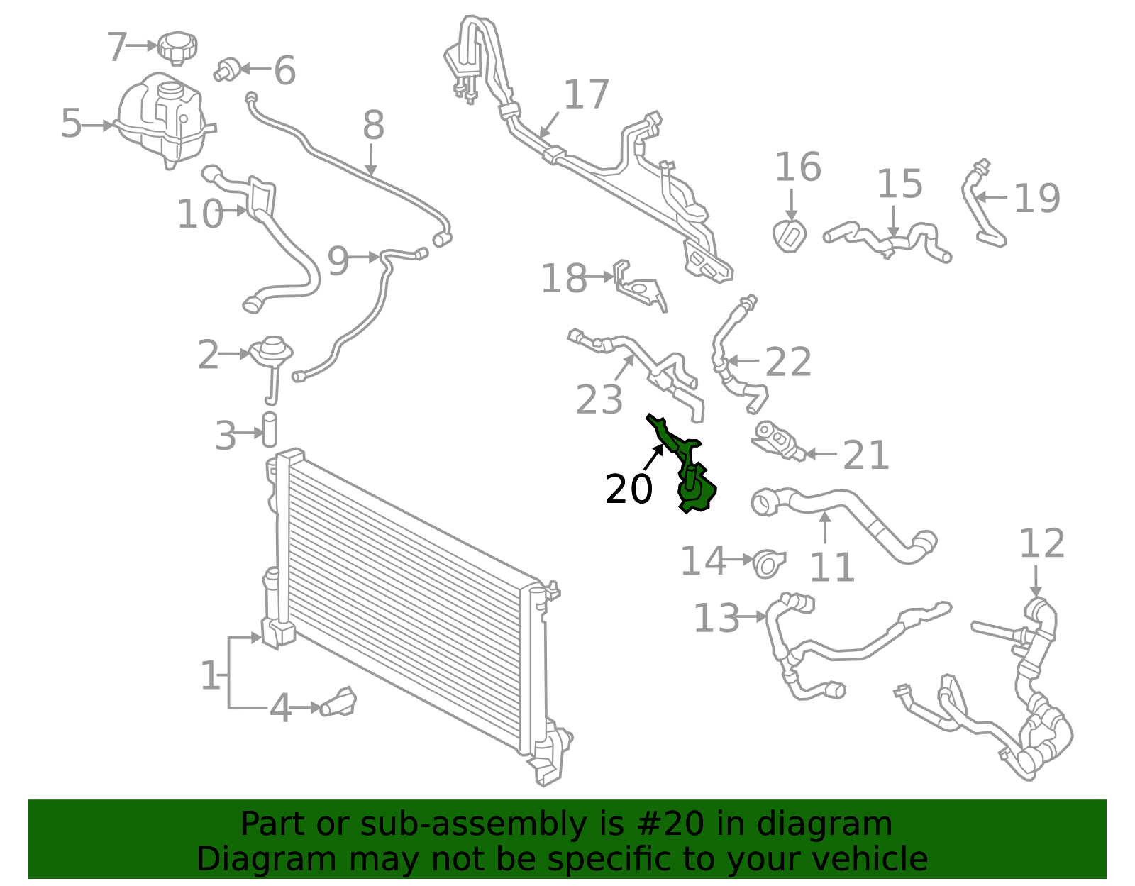 2020-2025 Volvo Auxiliary Pump 31493259 | OEM Parts Online