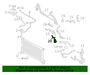 Genuine Auxiliary Pump for 2020-2024 Volvo | Part# 31493259 | Over 30% ...