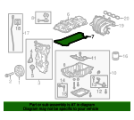 2013-2023 GM Multi-Purpose Gasket 94040323 GM | GMPartsDirect.com
