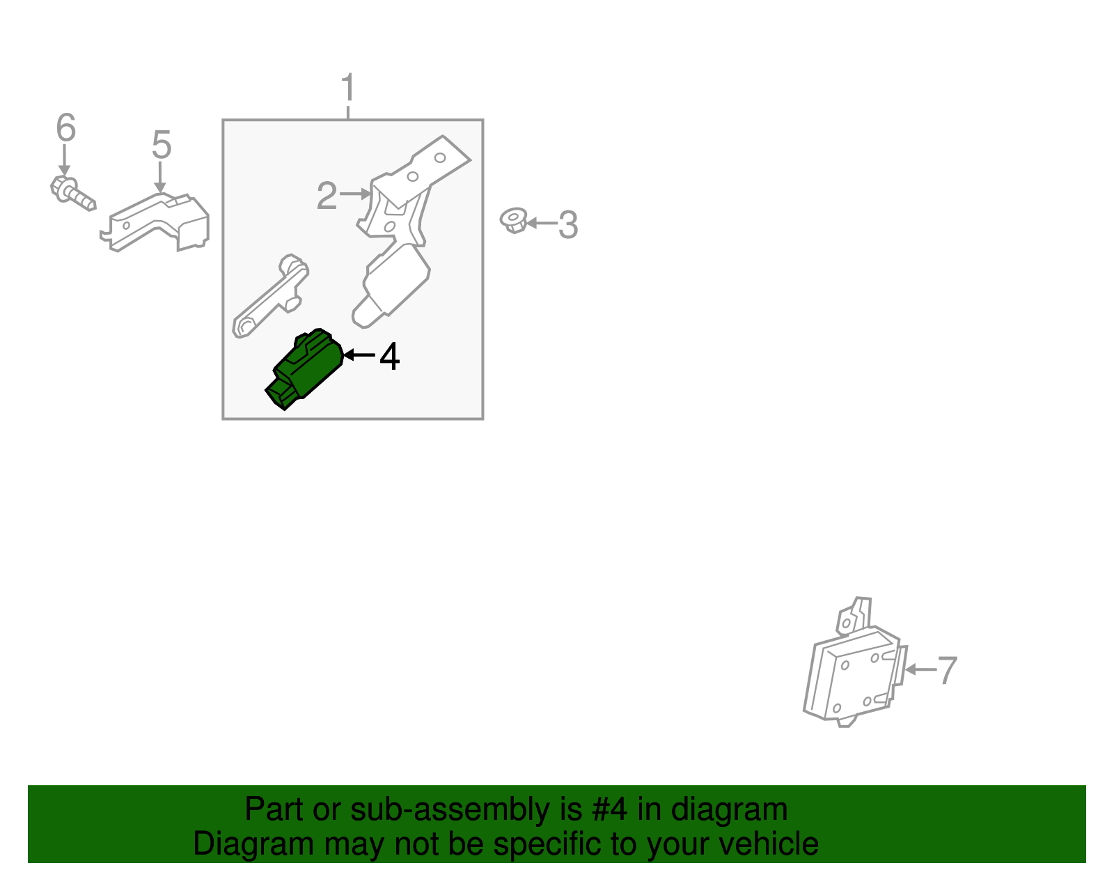 92191-D4100 - Sensor 2016-2020 Kia Optima | Kia.Parts