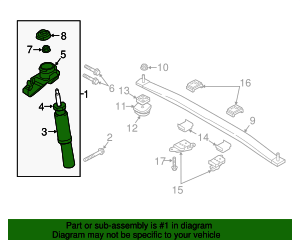 2016-2021 Volvo XC90 Shock Absorber 32346076 | Genuine Volvo ...