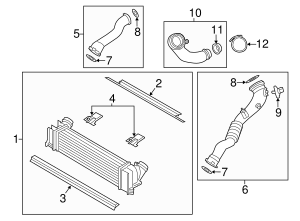 17-51-7-600-531 - Charge-air cooler 2012-2018 BMW | AutoNationParts.com