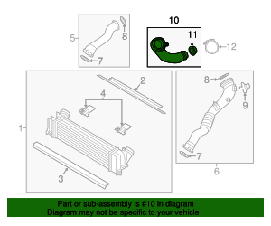 13-71-7-602-651 - Air Inlet Tube - 2012-2016 BMW | Buy BMW Parts Now