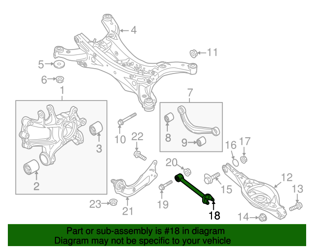2017-2024 Mazda CX-5 Lateral Arm KB7W-28-500 | OEM Parts Online