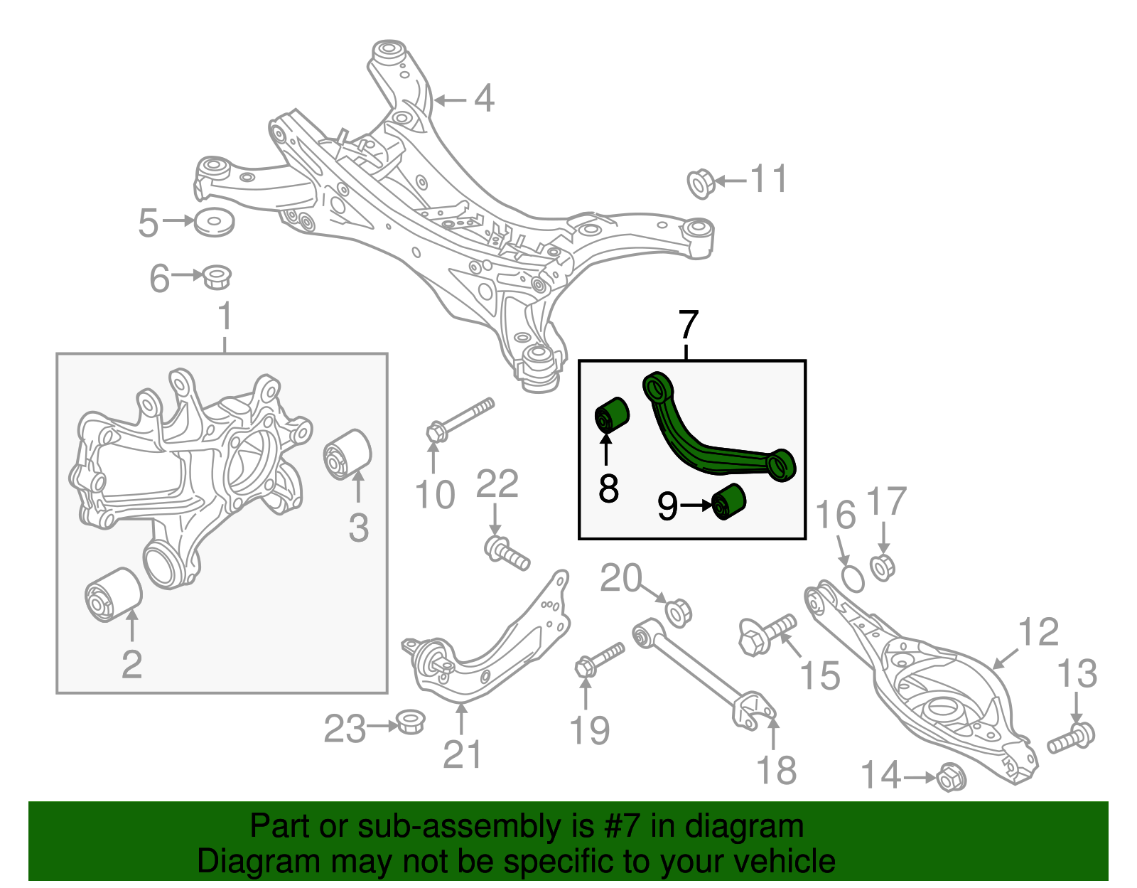 2013-2024 Mazda CX-5 Upper Control Arm kb7w28c10 | Retail Performance ...