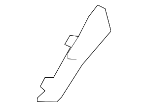 Mazda Lower Pillar Trim N243-68-169-KM | Auto Parts