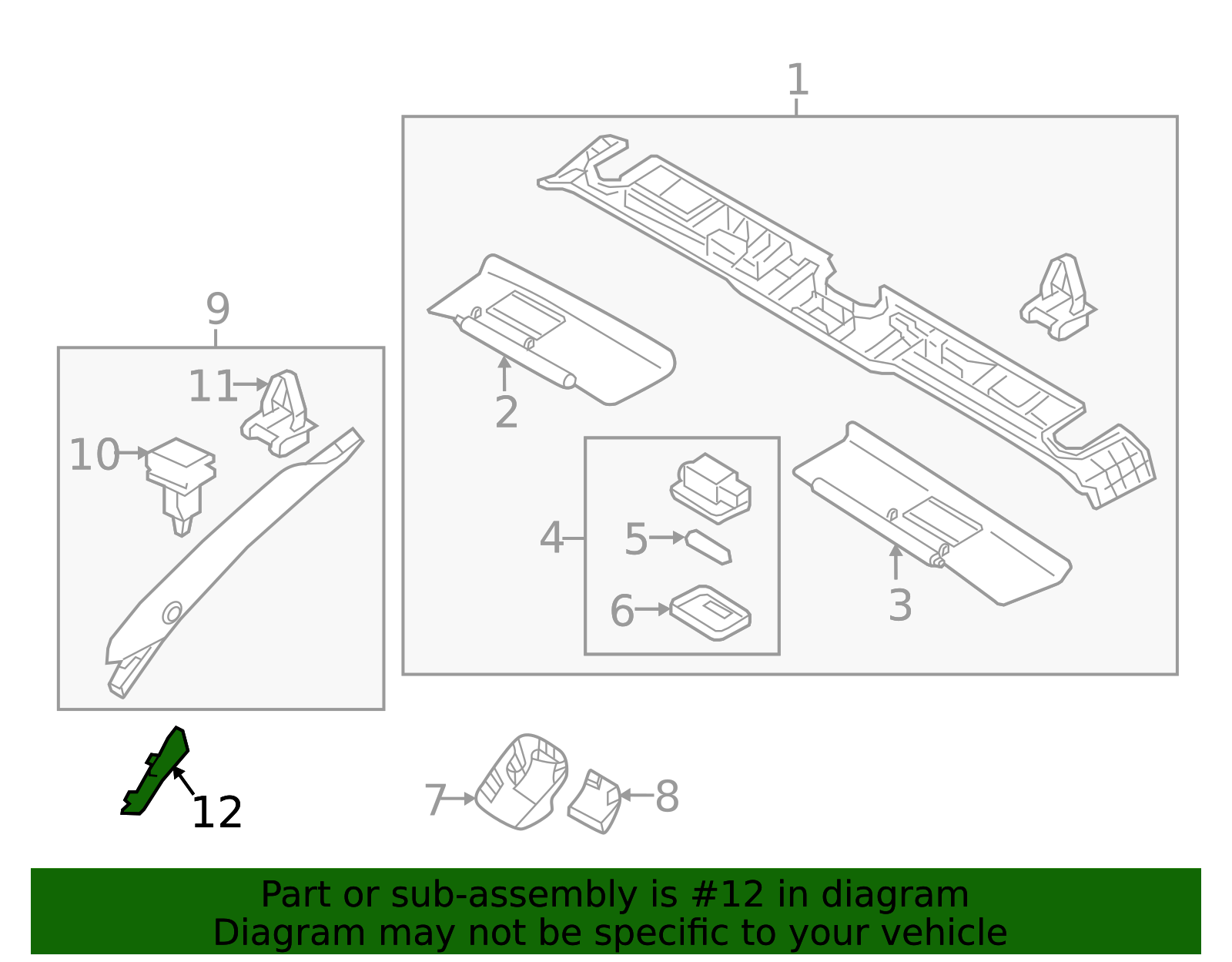 N243-68-169-67 - Lower Pillar Trim 2019-2024 Mazda MX-5 Miata | Florida ...
