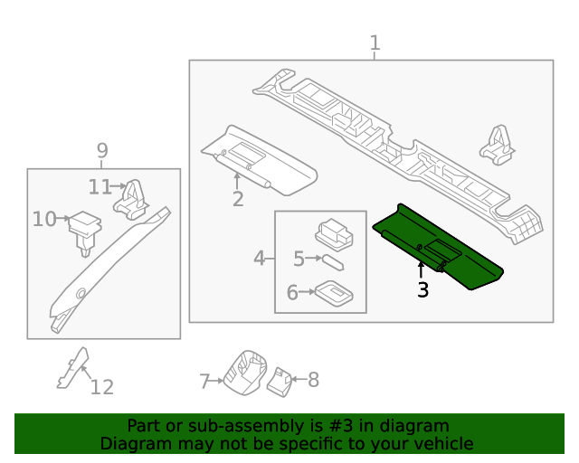 NA1J-69-320A-02 - Sun-Visor - 2016-2023 Mazda MX-5 Miata | Mazda Swag