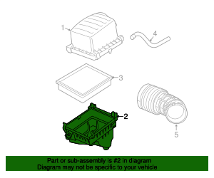 2012-2021 Jeep Grand Cherokee Air Cleaner Body 68142929AA | TascaParts.com