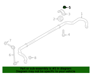 2020-2023 Porsche Stabilizer Bar Nut PAF-912-679 | Sunset Porsche Parts