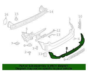 51-11-9-880-353 - Bumper Cover - 2021-2024 Mini Cooper Countryman ...