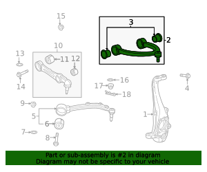 54400-T1500 - Upper Control Arm - 2021-2023 Genesis G80 | World OEM ...