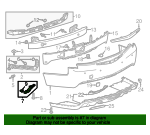 2013-2019 Cadillac ATS Side Bracket 20965765 | TascaParts.com