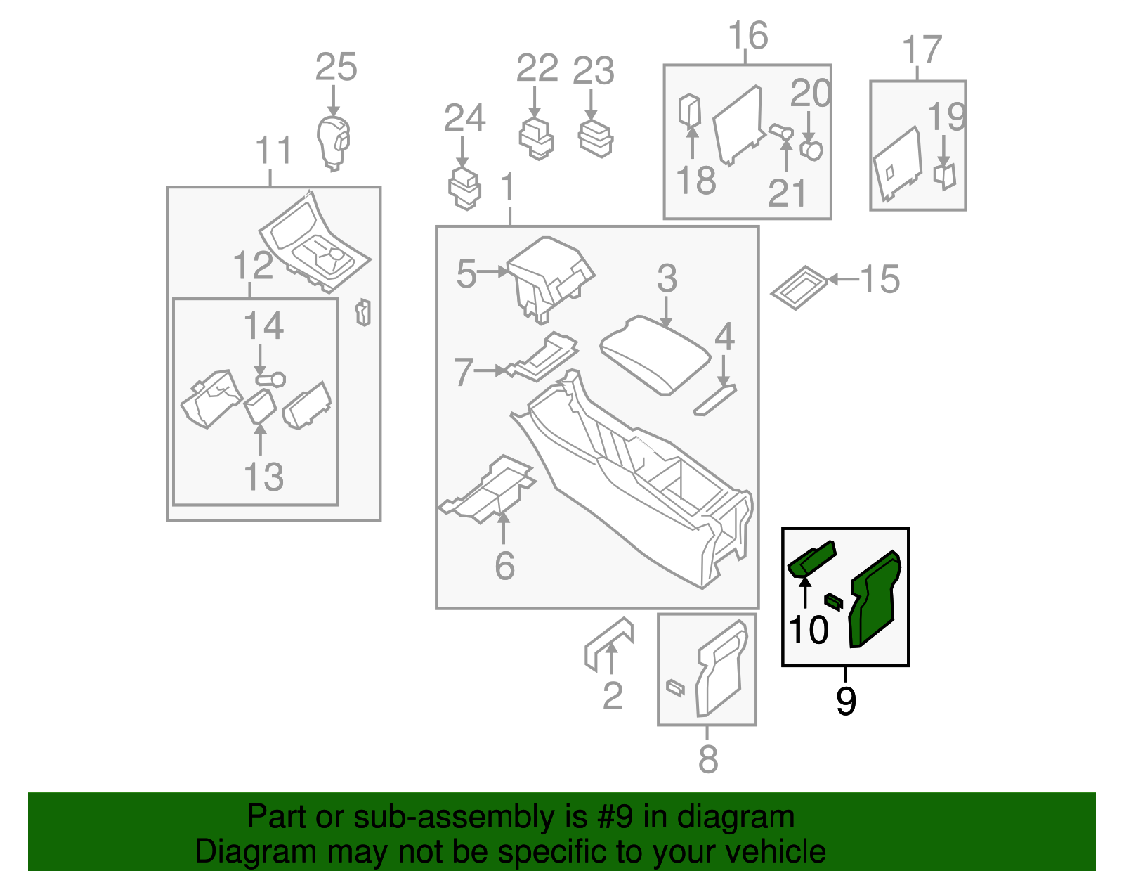 2008-2016 Infiniti Rear Panel 96930-1BB0A | Faulkner Infiniti of Willow ...