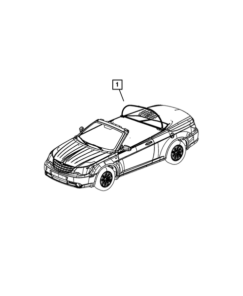 Roof for 2013 Chrysler 200 | Mopar eStore