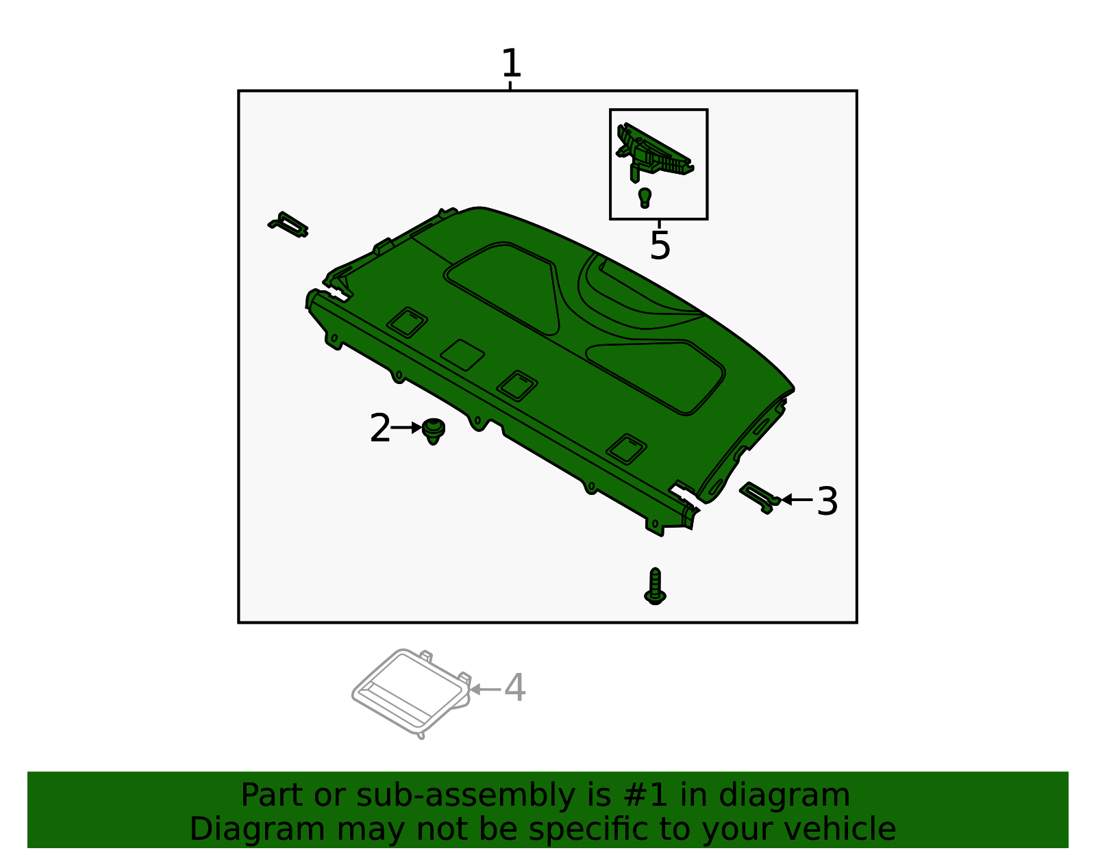 85610-AB100-NNB - High-Quality Package Tray Trim for 2021-2023 Hyundai ...