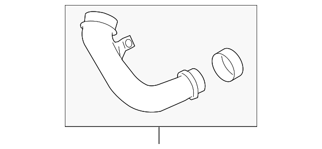 13717599290 - 2011-2015 BMW Air Outlet Tube (13-71-7-599-290) | BMW of ...