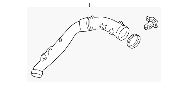 13717599286 - 2011-2015 BMW Front Duct (13-71-7-599-286) | BMW of South ...