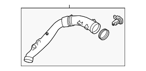 13717599286 - 2011-2015 BMW Front Duct (13-71-7-599-286) | BMW of South ...