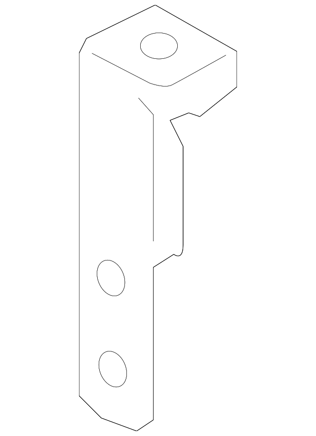 8W6-821-433 - Rear Bracket 2018-2024 Audi | Audi OEM Parts