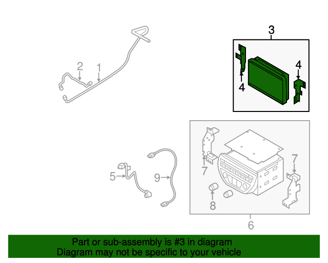 2013-2016 Hyundai Genesis Coupe Display System 96525-2M500 | OEM Parts ...
