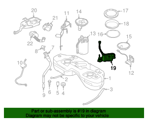 16-14-6-766-158 - Fuel Filter 2004-2006 BMW X3 | AutoNationParts.com