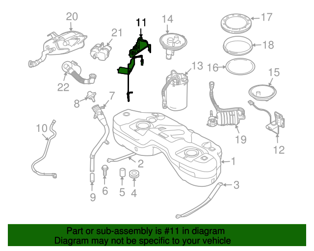 16-14-7-180-044 - Sending Unit 2004-2006 BMW X3 | AutoNationParts.com