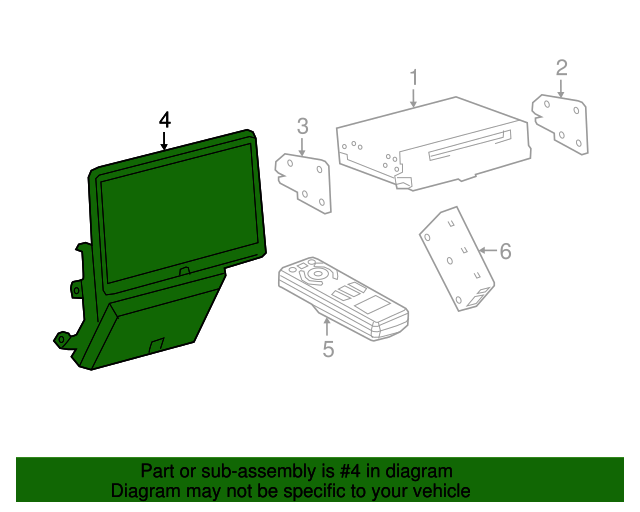 86680-50410 - Display Unit 2018 Lexus | Lexus of Stevens Creek Parts