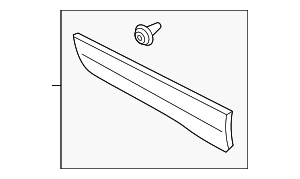 2013-2016 Ford Escape Side Molding CJ5Z-7825556-AA | OEM Parts Online